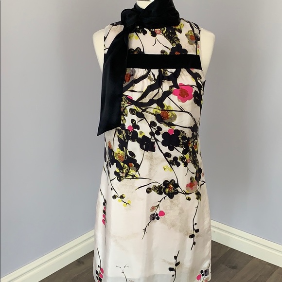 Hype | Dresses | Hype Silk Necktie Blossom Dress 4 | Poshmark